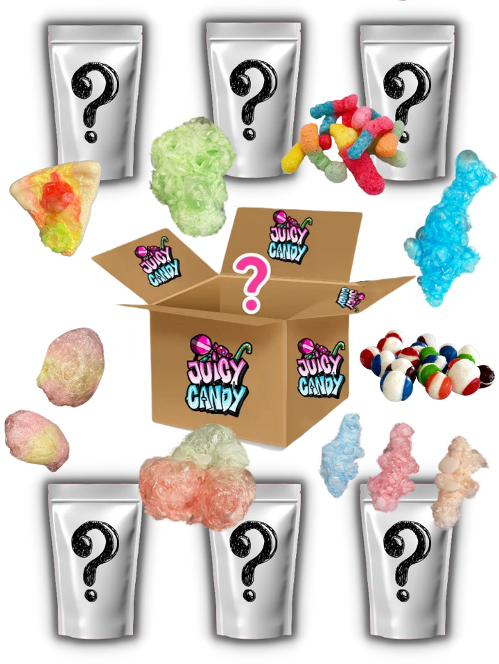 Candy Mystery Box | Süßigkeiten Box aus aller Welt – JUICY CANDY
