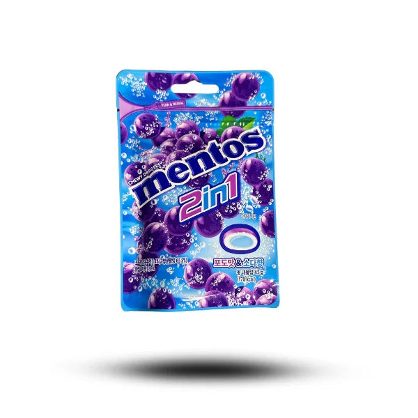 Mentos Duo Kyoho Grape & Soda 45g (Asien) – JUICY CANDY